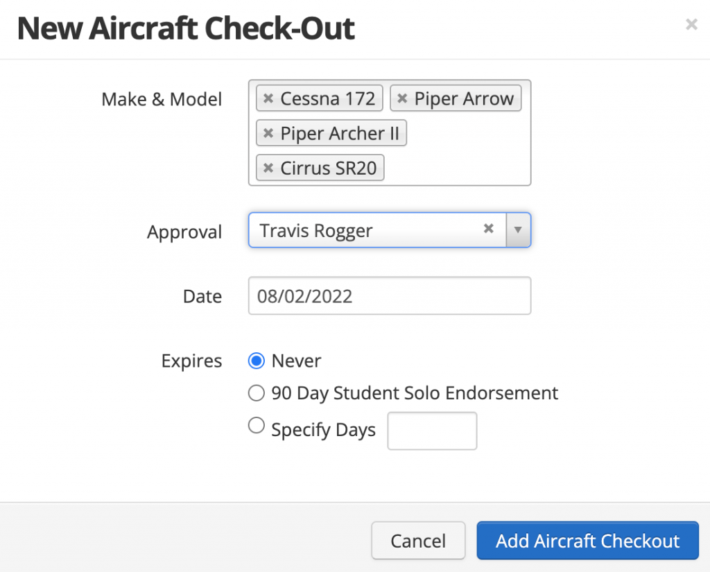 Pilot Tab | Flight Circle