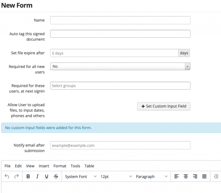 Forms | Flight Circle